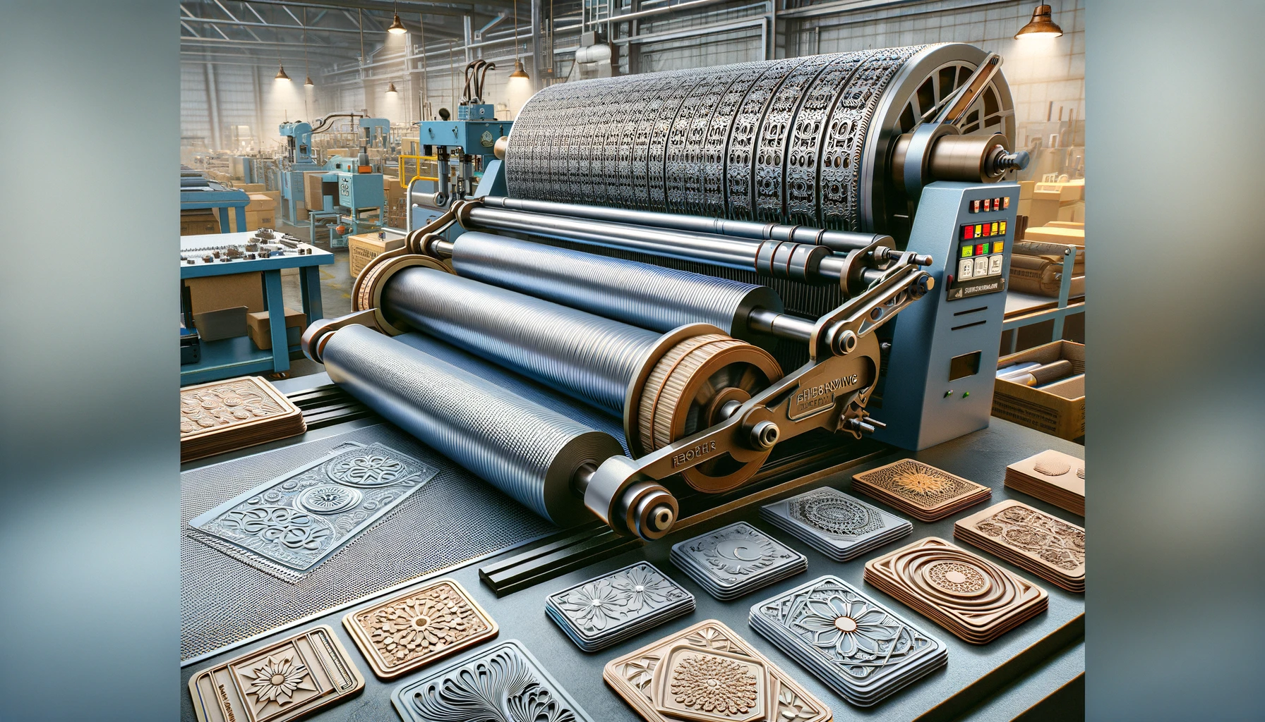 Crafting Identity: A Deep Dive into PVC Card Embossing Rollers ...