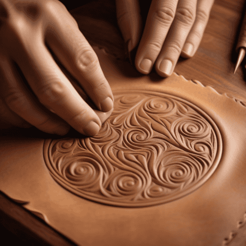Leather Embossing 101: A Beginner's Step-by-Step Guide - Embossing Roller